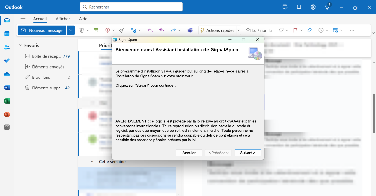 Comment installer/désinstaller le module Outlook (version classique ...